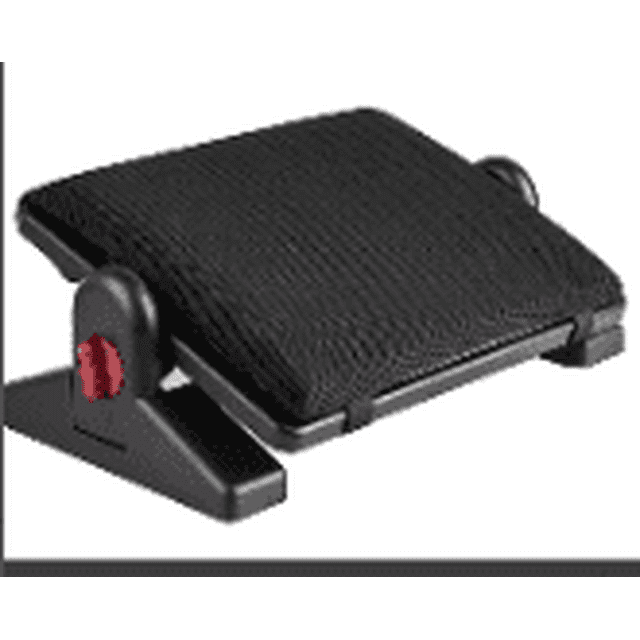 Adjustable Height and Tilt Angle Under-Table Footstool, Suitable for ...