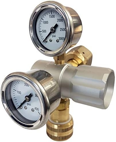 Adjustable High Flow -250 PSI Carbon Dioxide CGA320 Co2 Regulator for ...