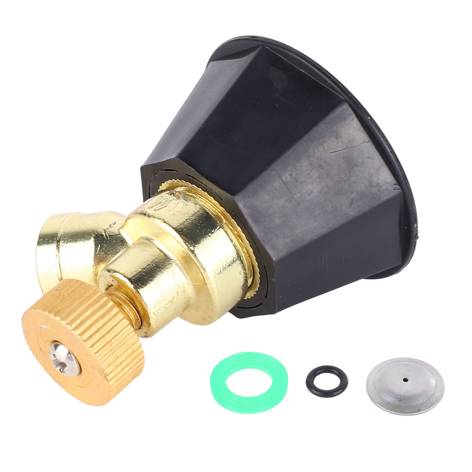 Adjustable High-Pressure Misting Nozzle - Brass Construction, Wear ...