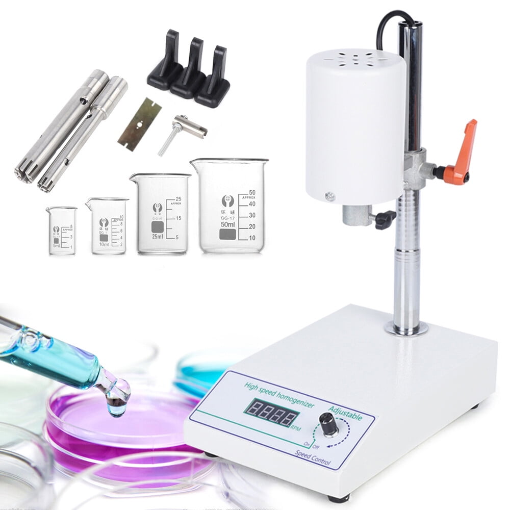 Adjustable High-Speed Homogenizer Lab Mixer 8000-22000RPM Emulsifier ...