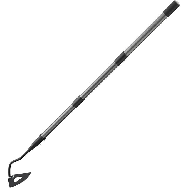 Adjustable 85” Long Handle Garden Hoe Tool, Sturdy Blade for Digging ...