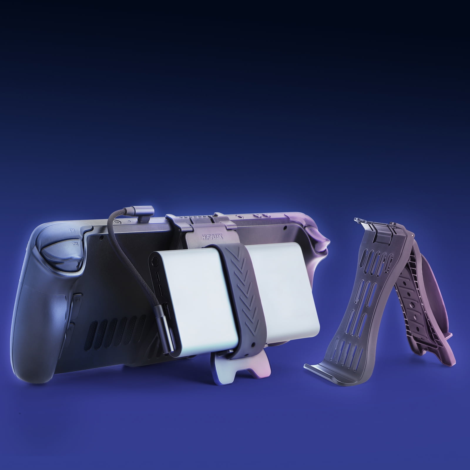 Adjustable Holder Power Bank Desk Bracket Kickstand for Steam Deck Game ...