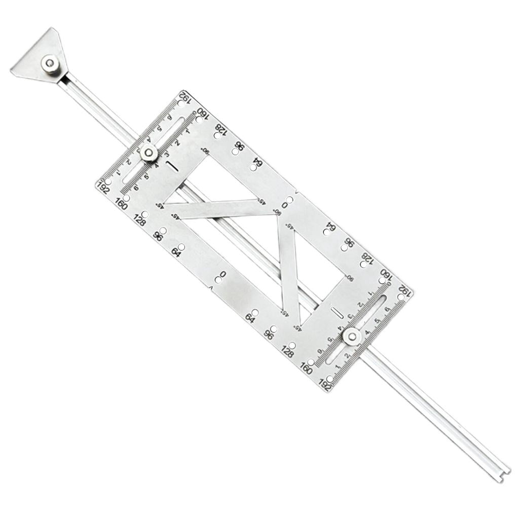 Adjustable Hole Positioning Tool Cabinet Handle Template For Cabinet ...