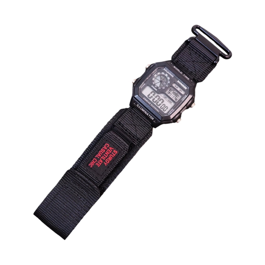Nylon Smartwatch Wristband With Adhesive Fastener Easy To Wear And ...