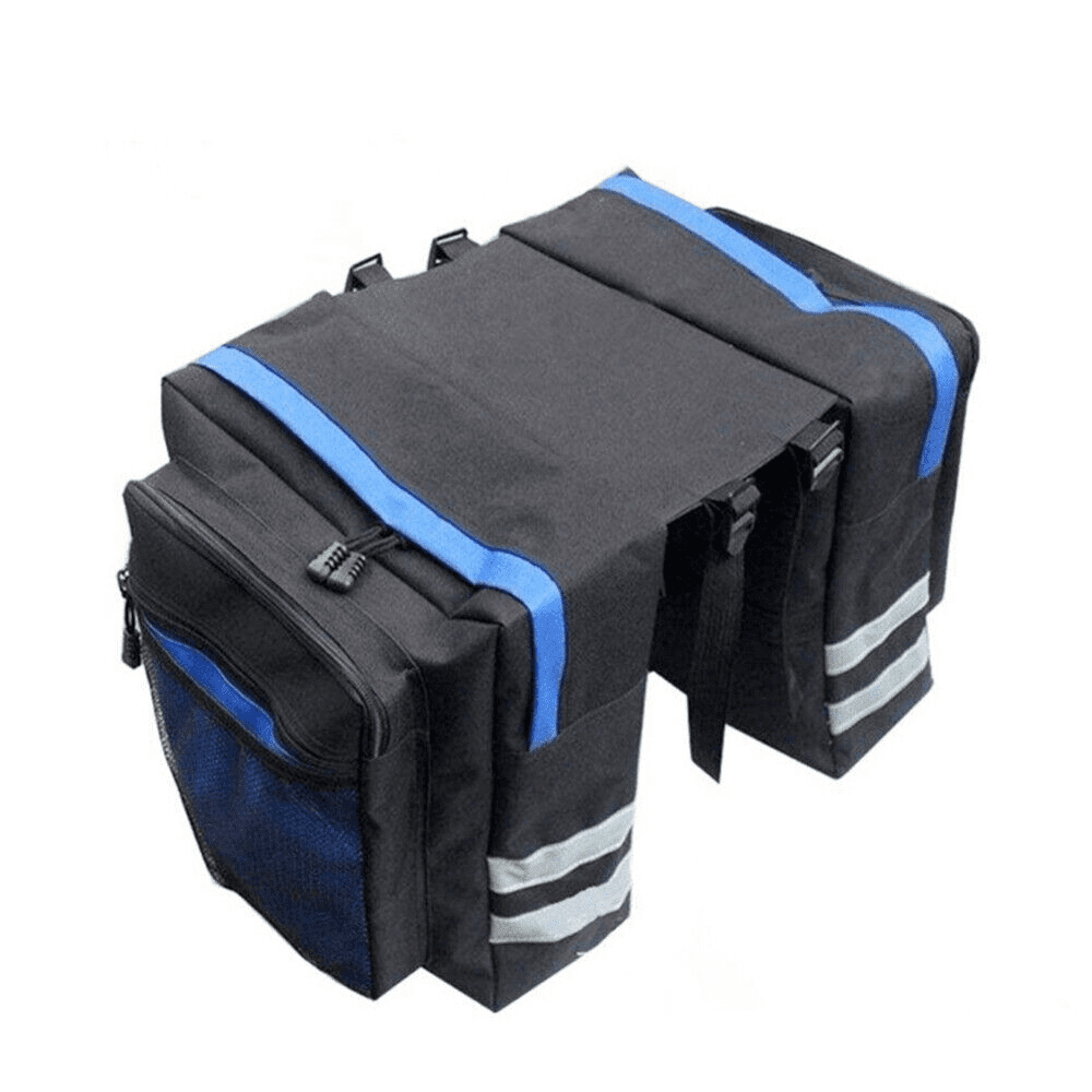 Adjustable Hooks Carrying Handle, Waterproof Panniers Reflective Trim ...