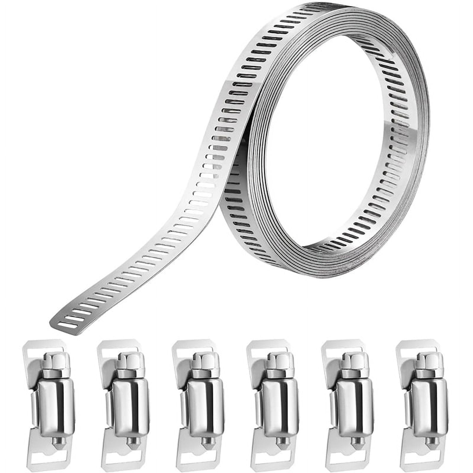 Large Auto Radiator Stainless Steel Adjustable Hose Clamps for DIY ...