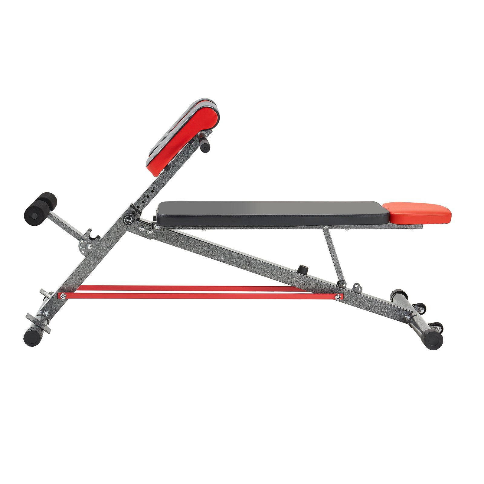 Adjustable Hyperextension Roman Chair Bench for Core Workout, Multi ...