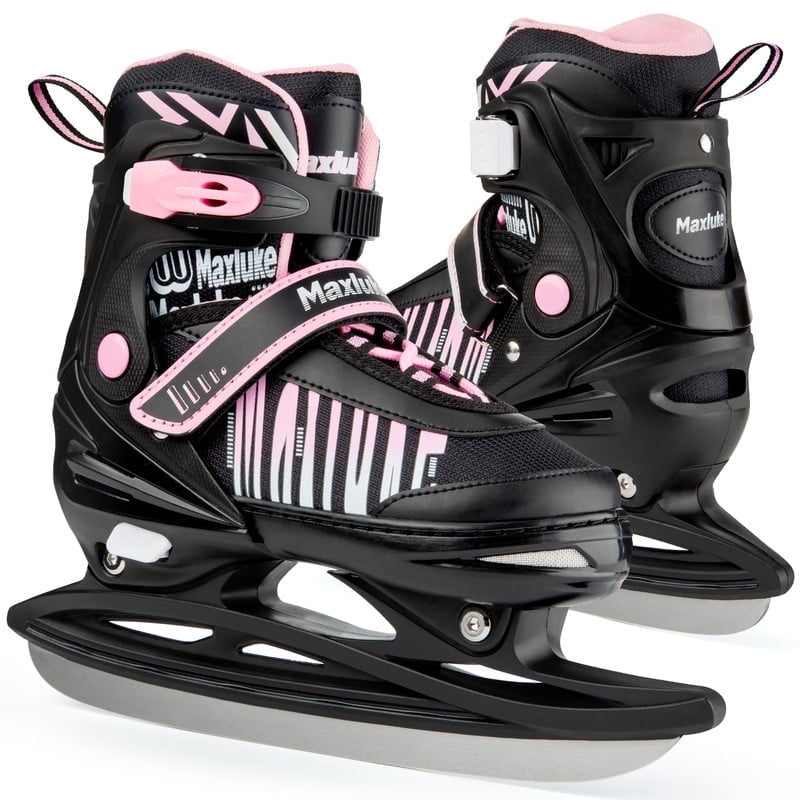 Adjustable Ice Skates for Kids, Boys Ice Hockey Skates for Girls ...