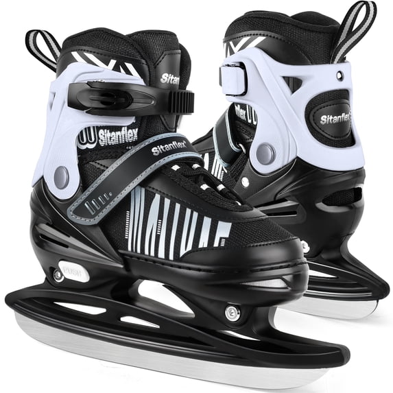 TaroKitc Adjustable Ice Skates for Kids, Kids Ice Hockey Skates for ...