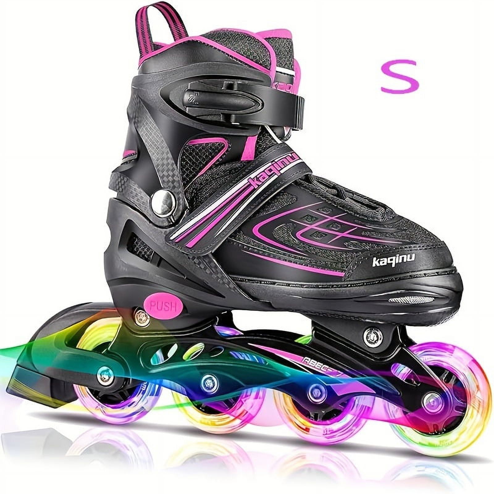 Adjustable Inline Skates, Outdoor Inline Skates With Full Illuminating ...