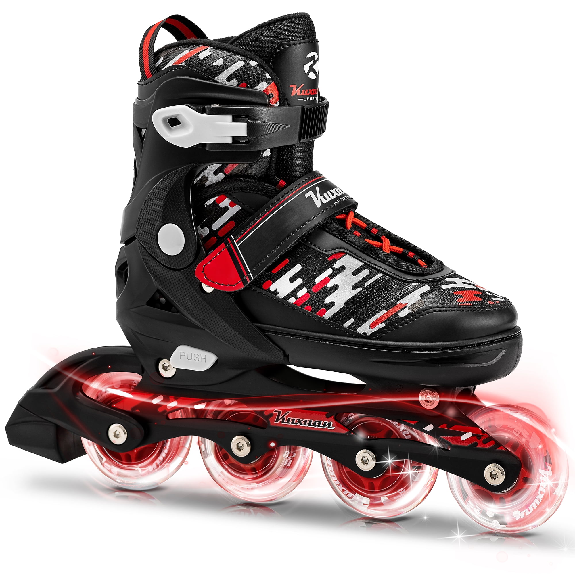 Adjustable Inline Skates for Kids Boys Girls Women Beginner Fun ...