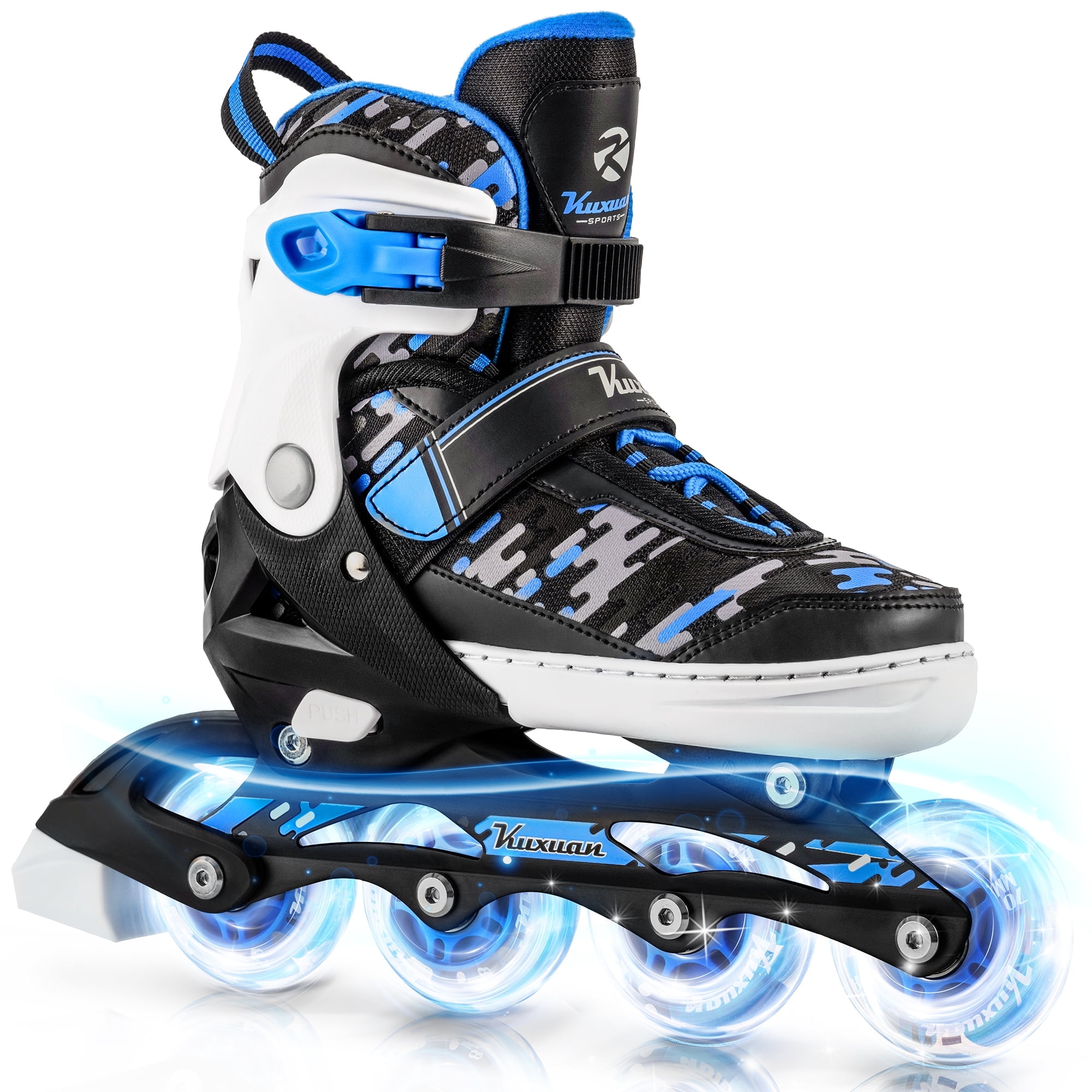 Adjustable Inline Skates for Kids Boys Girls Women Beginner Fun ...