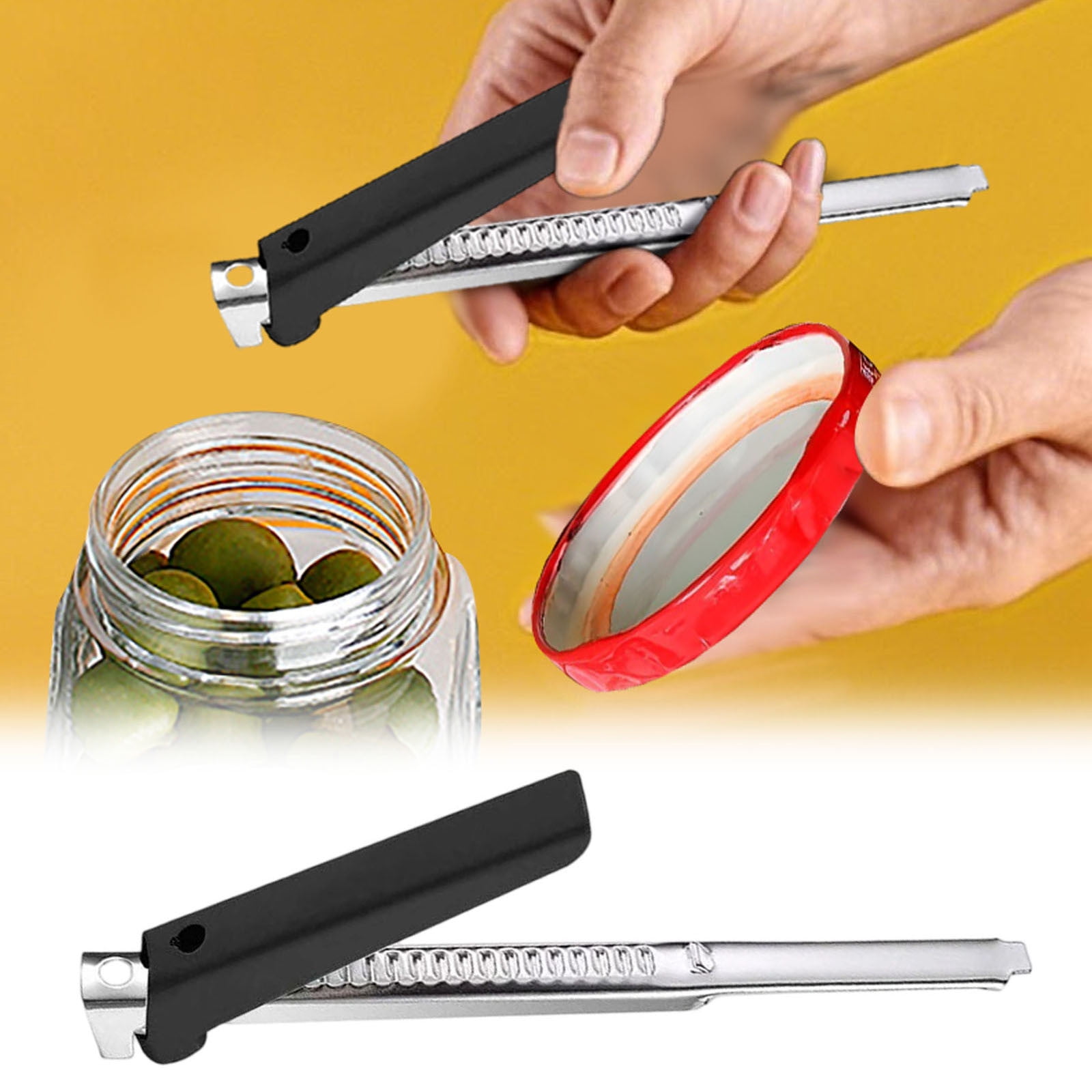 Adjustable Jar Can Opener, Multifunctional Stainless Steel Can Opener ...