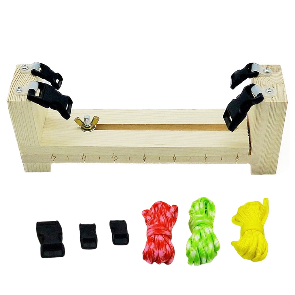 Adjustable Jig Bracelet Maker, Paracord Jig Bracelet Maker I Shape Wood ...