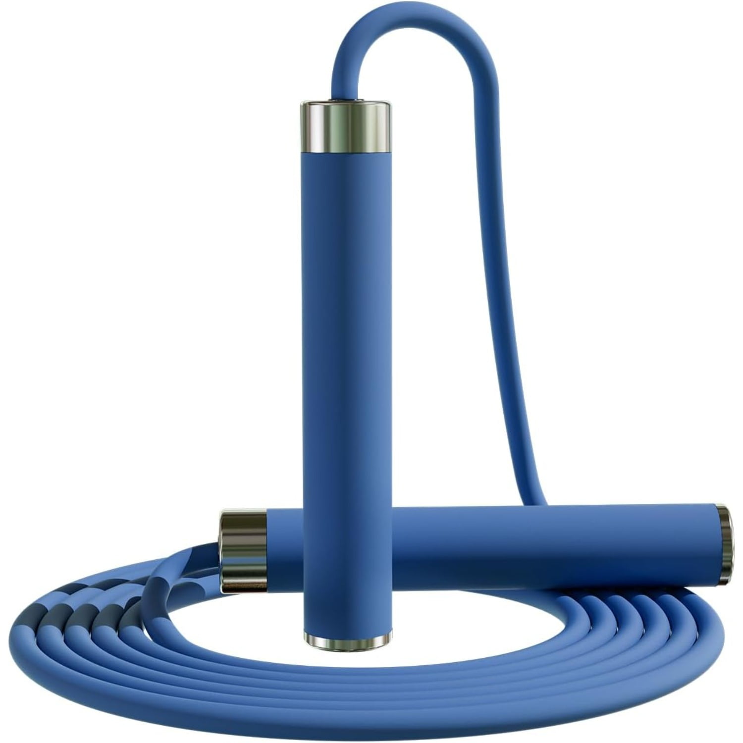 Adjustable Jump Rope for Home Fitness - 5mm PVC Cord with Ball Bearings ...