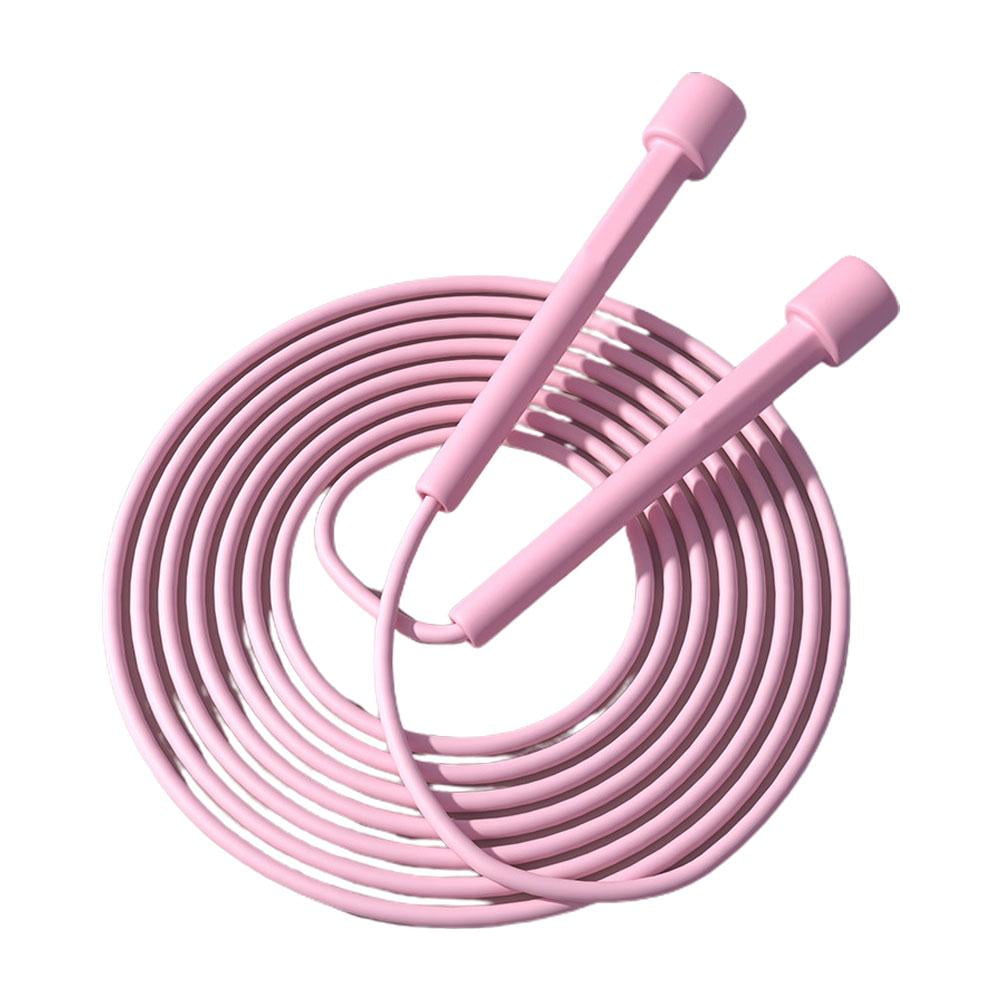 Pulunto Adjustable Jump Rope, Lightweight PVC, 110.23in Rope, Ergonomic ...