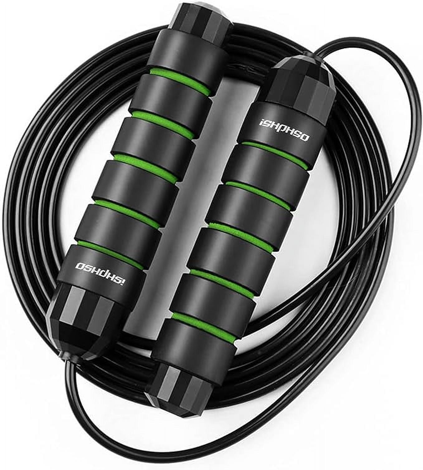 Magg 9.8' Adjustable Length Jump Rope, Green - Walmart.com