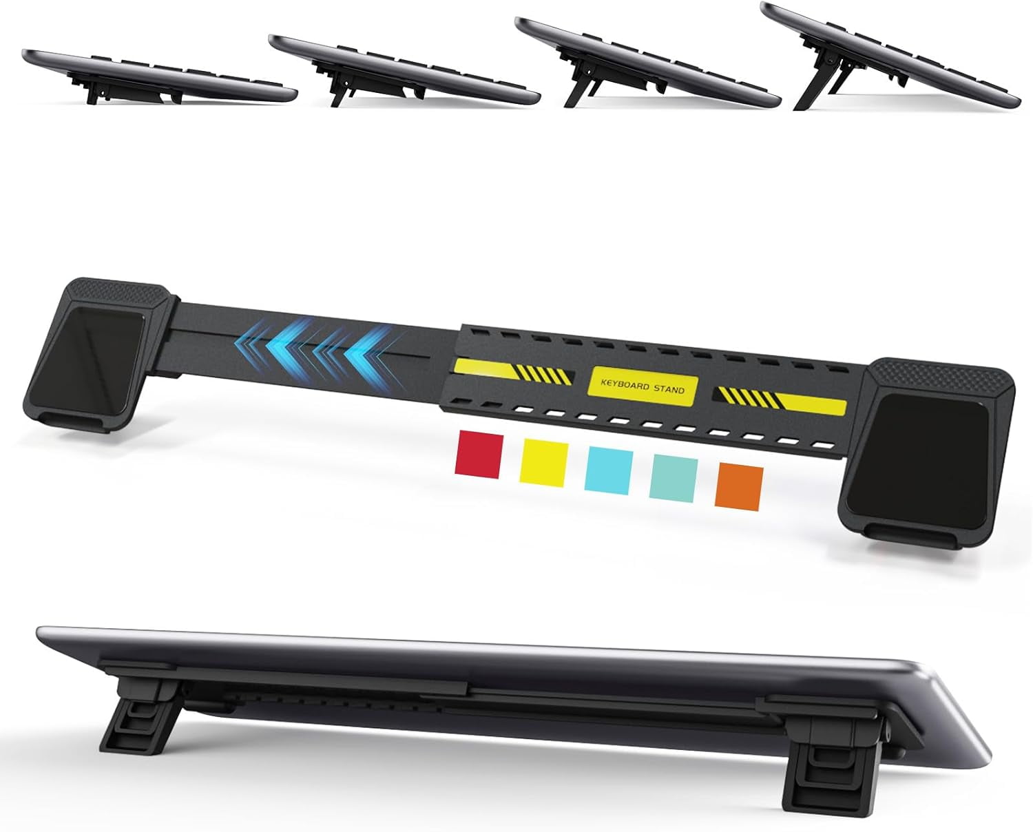 Adjustable Keyboard Stand for Desktop, Ergonomic Keyboard Riser for ...