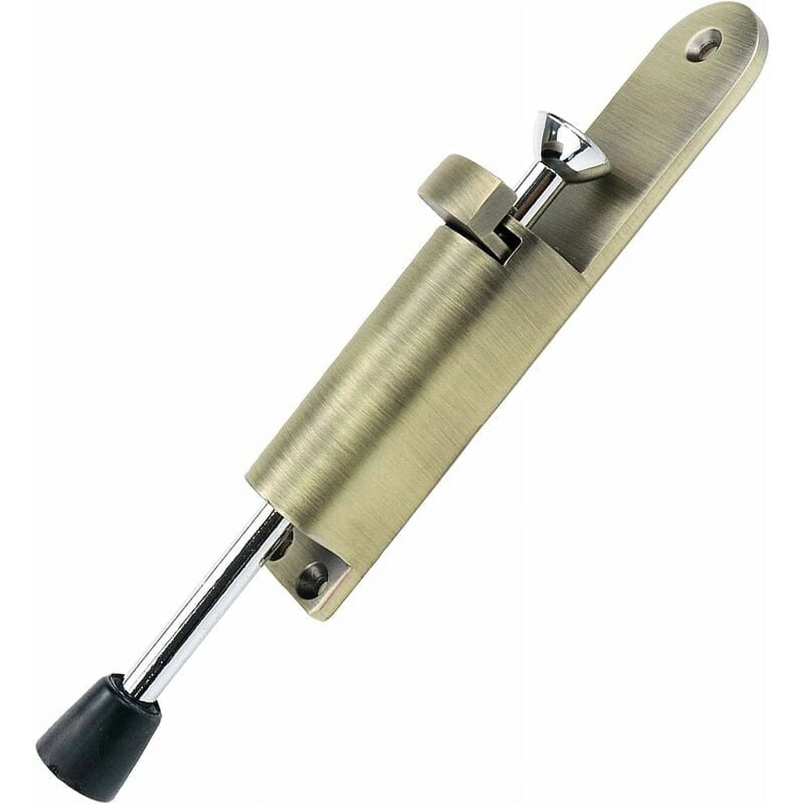 Adjustable Kickdown Door Stop, Premium Material with Soft Rubber Pads ...