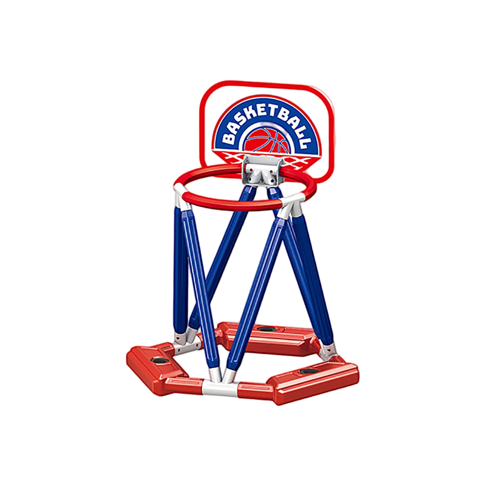 Adjustable Kids Basketball Hoop Set with Stand, Indoor Outdoor Sports ...