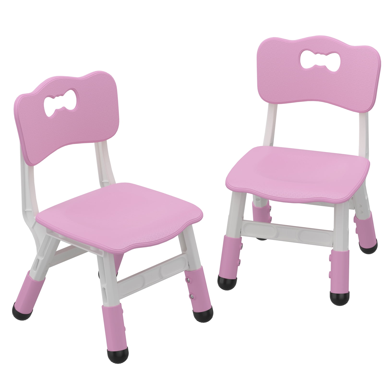 Adjustable Classroom Chair 2 Pack, 3 Level Height Adjustable Anti-Slip ...
