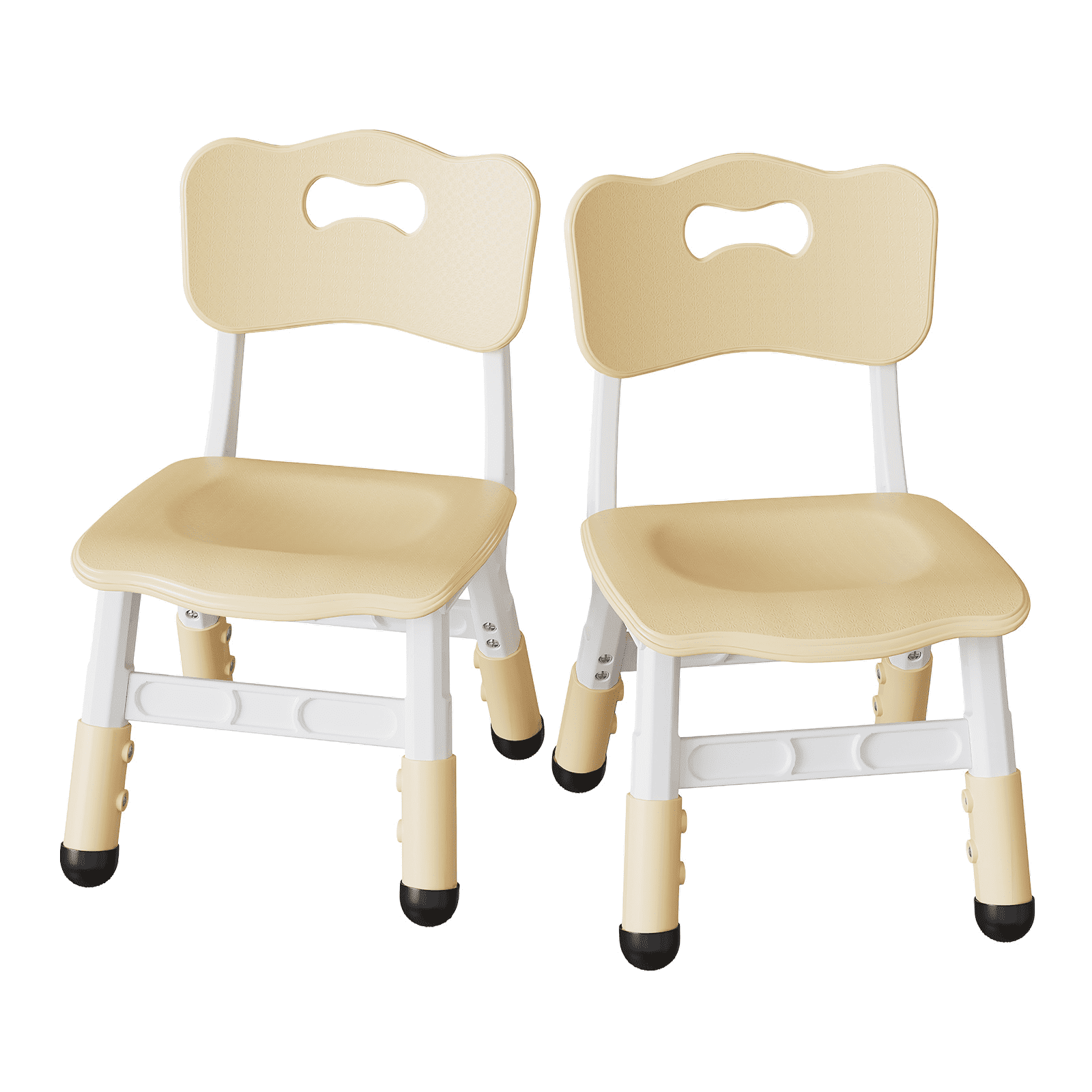 Adjustable Kids Chair (2pcs), 3 Level Height Adjustable Toddler Chair ...