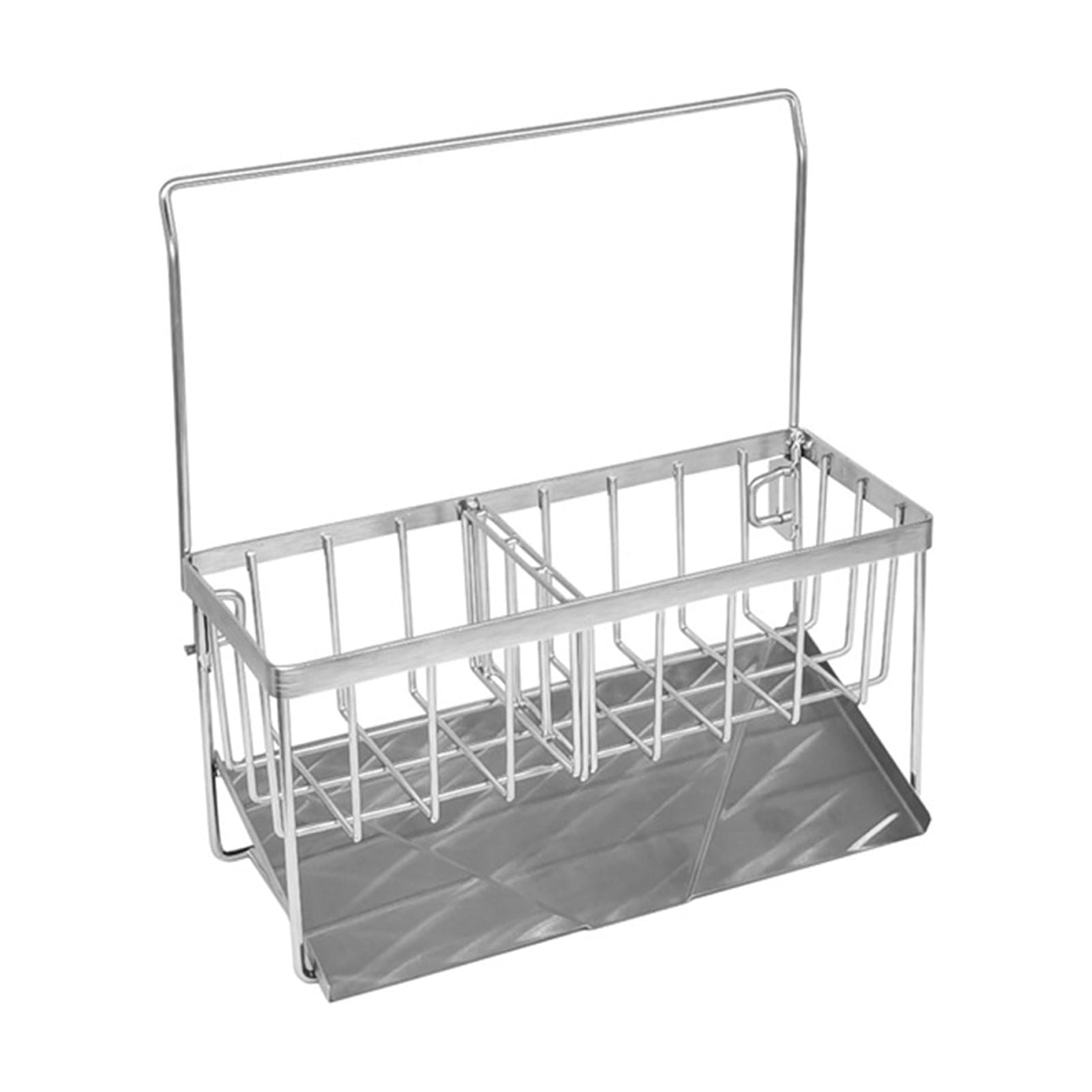 Adjustable Kitchen Counter Storage Shelf with Sloped Design and Multi ...