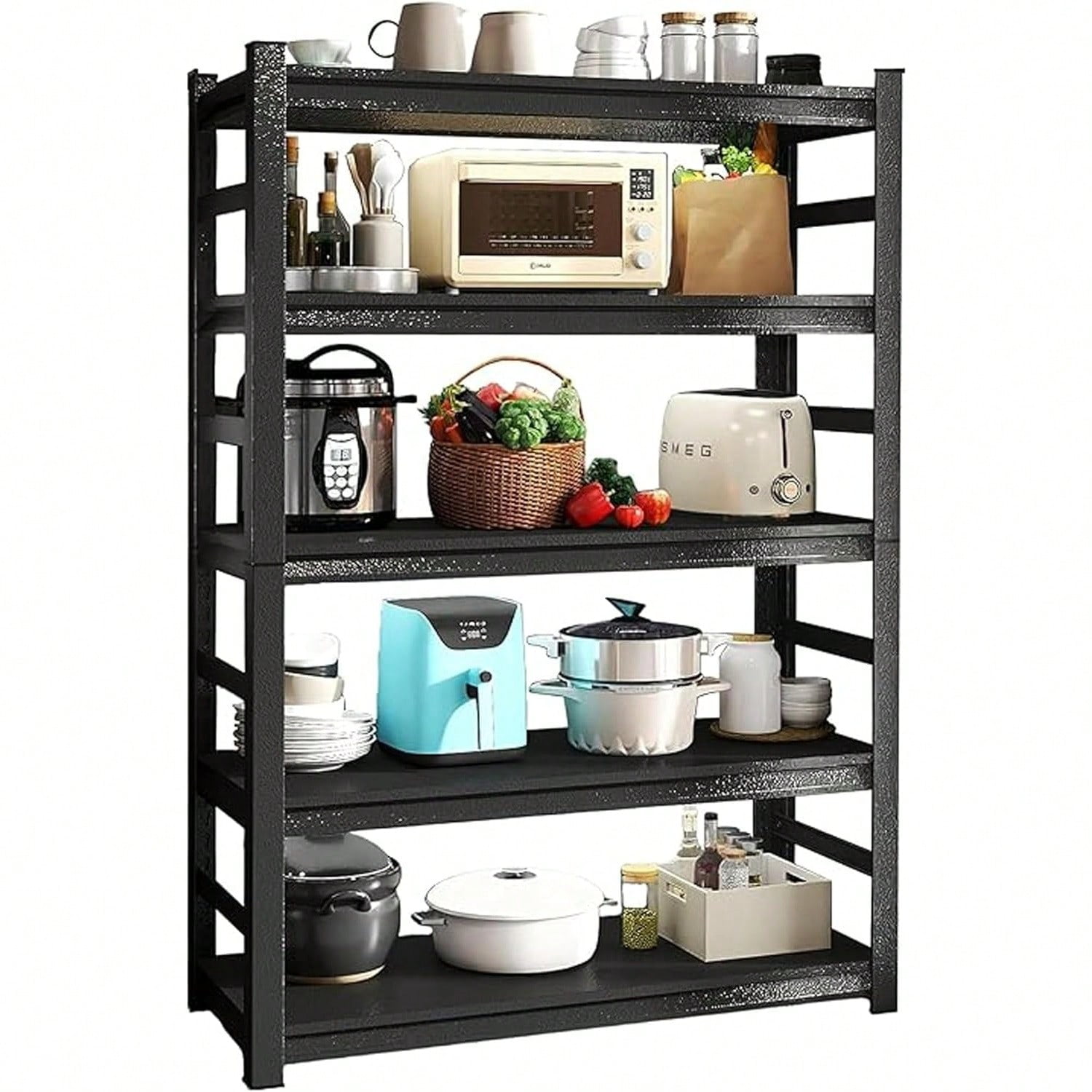 Adjustable Kitchen Organizers and Storage Shelves - Freestanding ...