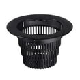 Adjustable Kitchen Sink Drain Basket Plastic Round Meshes Sink Strainer ...