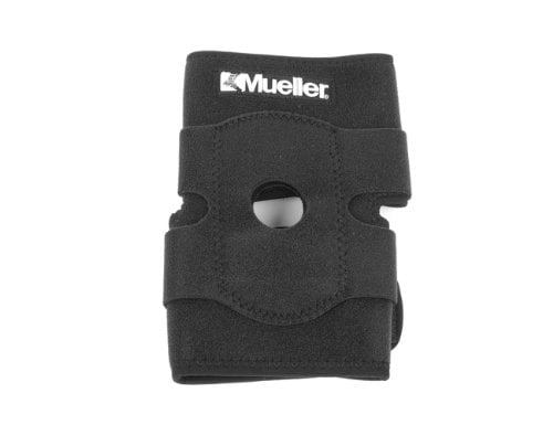Adjustable Knee Support, Open Patella, Black, OSFM - Walmart.com
