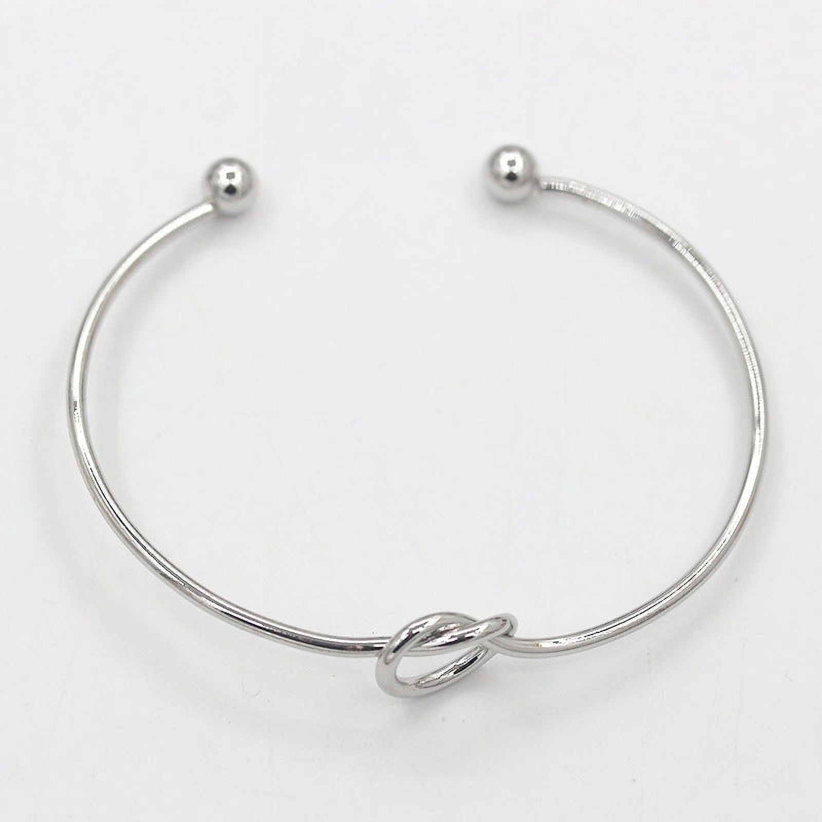 Women's Adjustable Knotted Bracelet Korean Design Electroplated Alloy ...