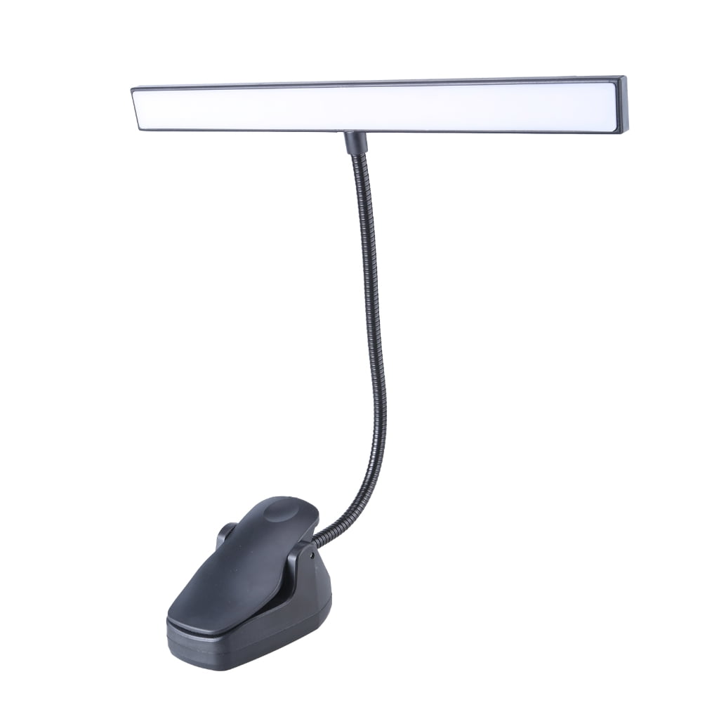 Adjustable LED Clamp Desk Light with Touch and 3 Lighting Color for ...