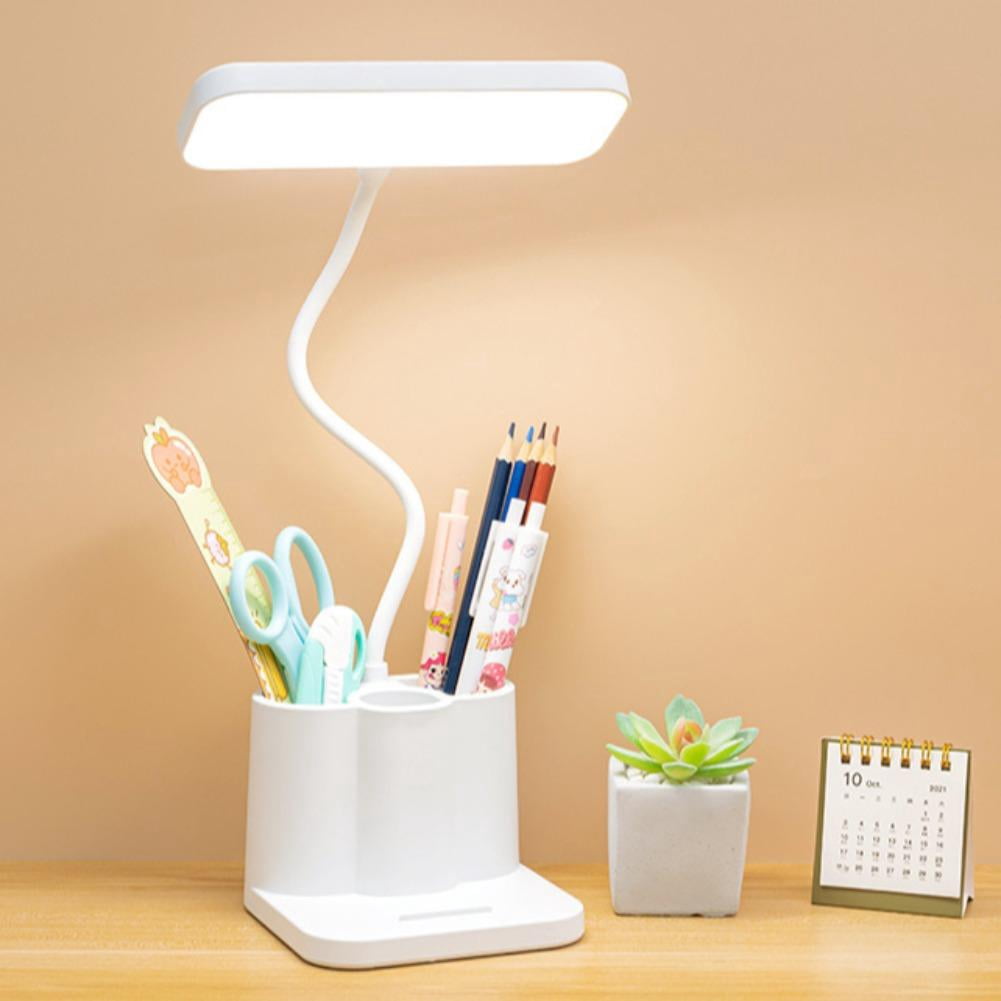 Adjustable LED Desk Lamp with Touch & Remote Control - Dimmable Study ...