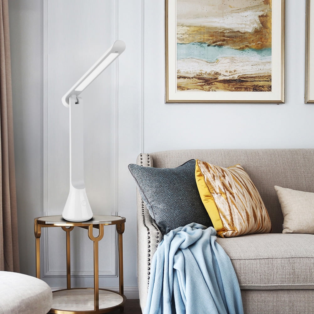 Adjustable LED Desk Light, Portable Folding Design, Safe Auto,Off, Long ...