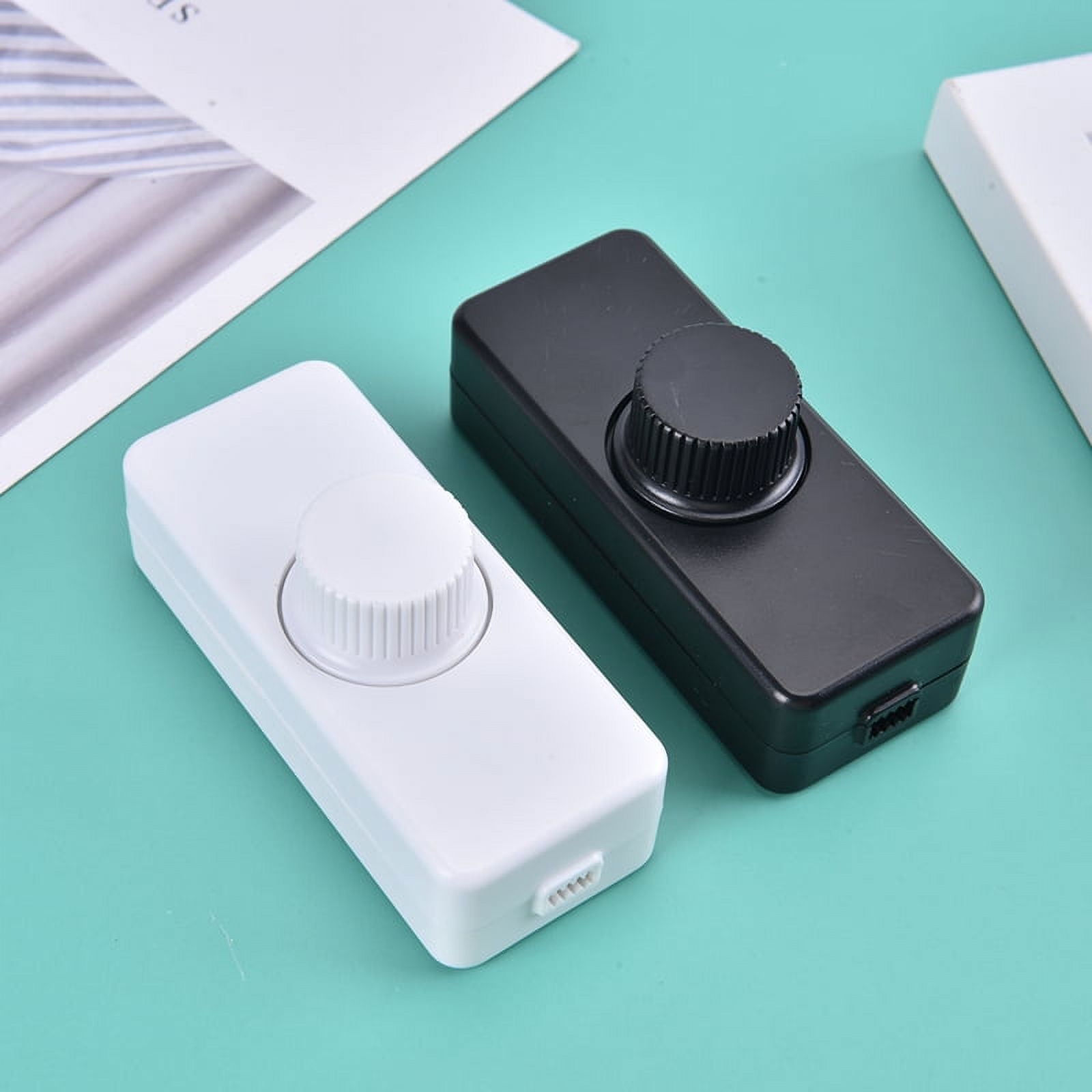 Adjustable LED Dimmer 220V Lights Switch Lighting Button Dimmer ...