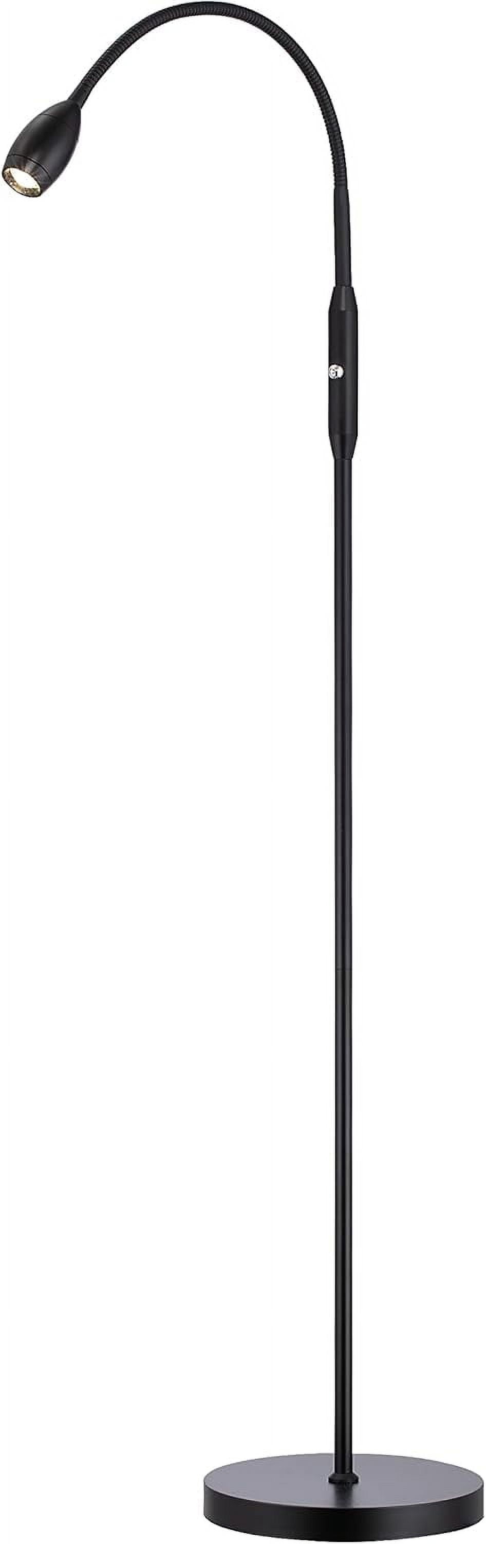 Adjustable LED Floor Lamp - Dimmable & Zoomable Spotlight with Flexible ...