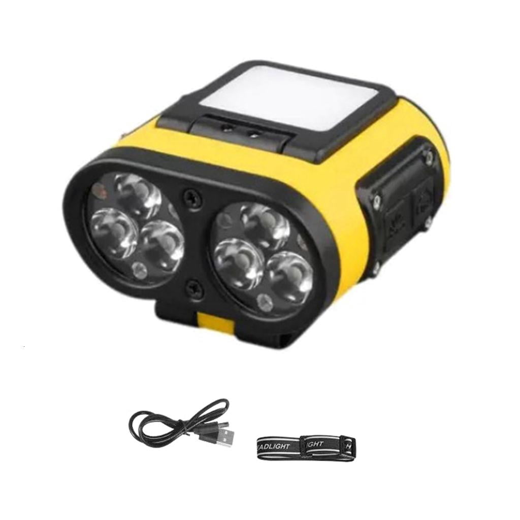 Adjustable LED Hat Flashlight Rechargeable LED Head Flashlight for ...