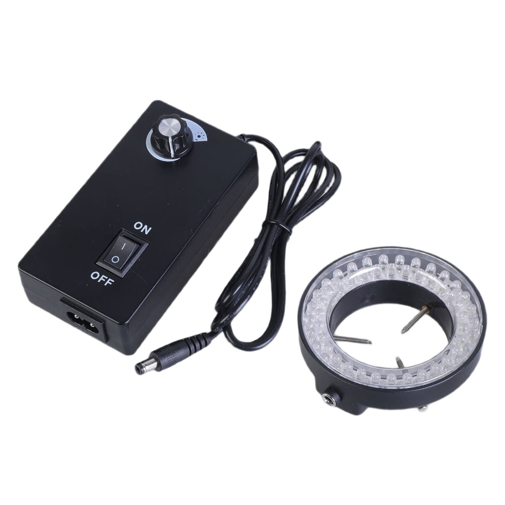 Professional Microscope LED Rings Light with 60 Adjustable Brightness ...