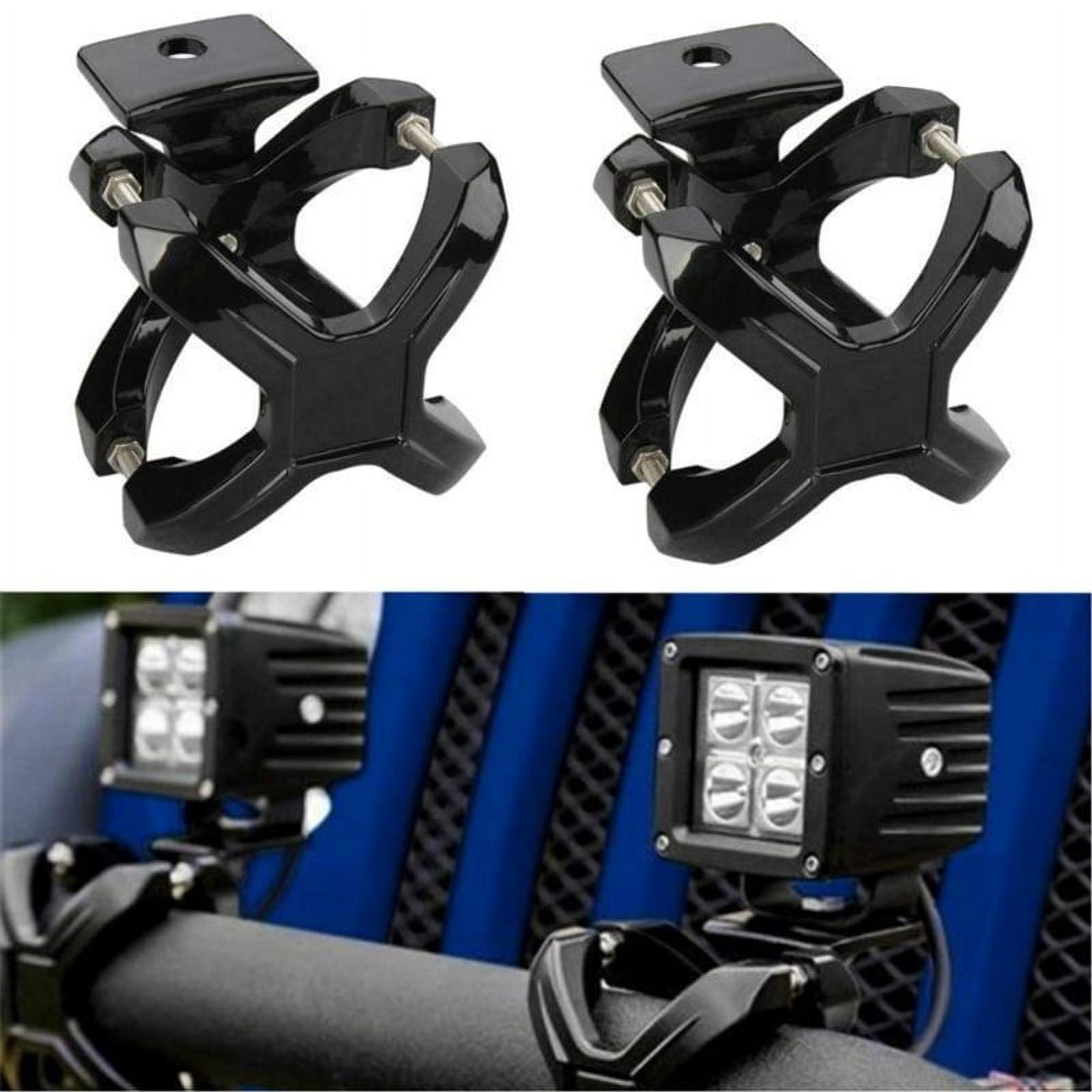 Adjustable LED Work Light Bracket for 2-3 Inch Tube Bumper Bar Tube ...