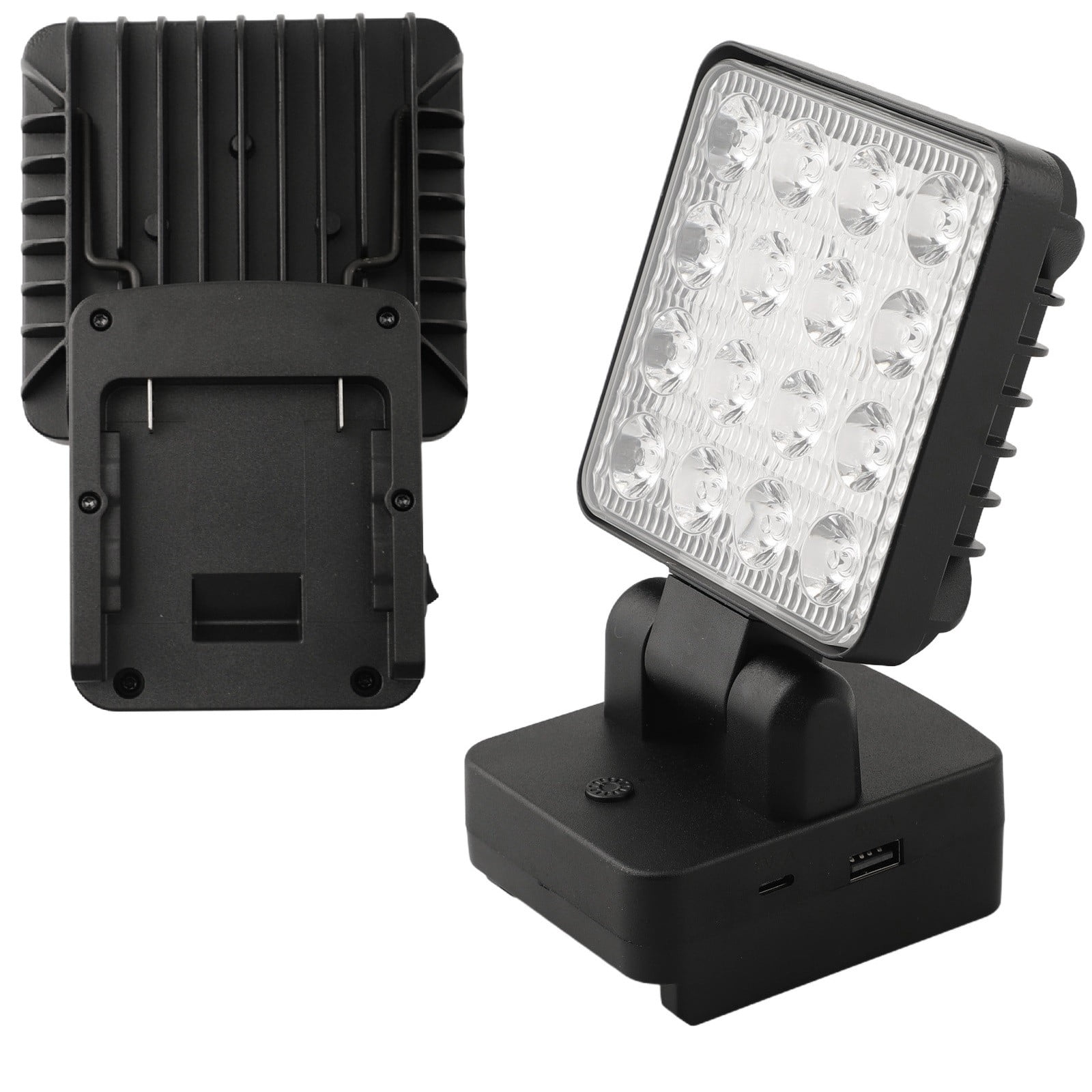 Adjustable LED Work Light for For bosch 18V Batteries with Hook Design ...