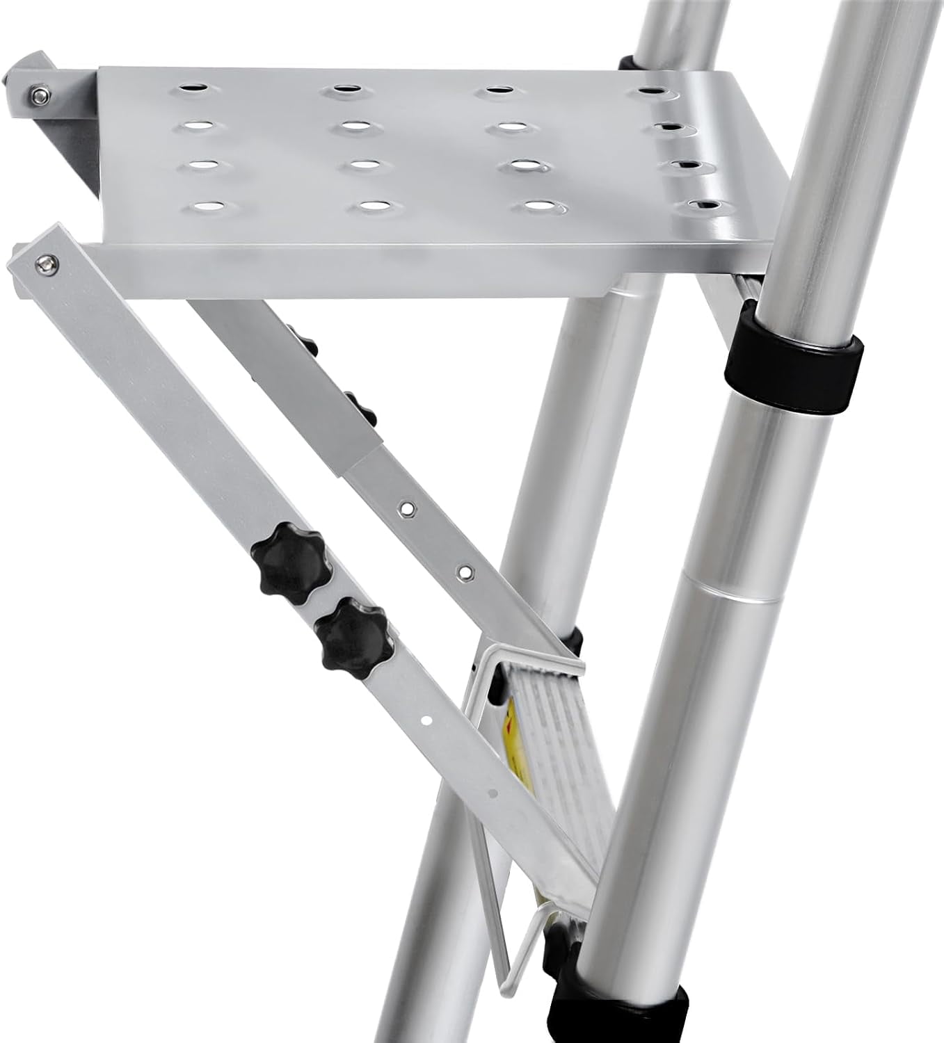 Adjustable Ladder Platform for Painters, Extension Ladder Work Platform ...