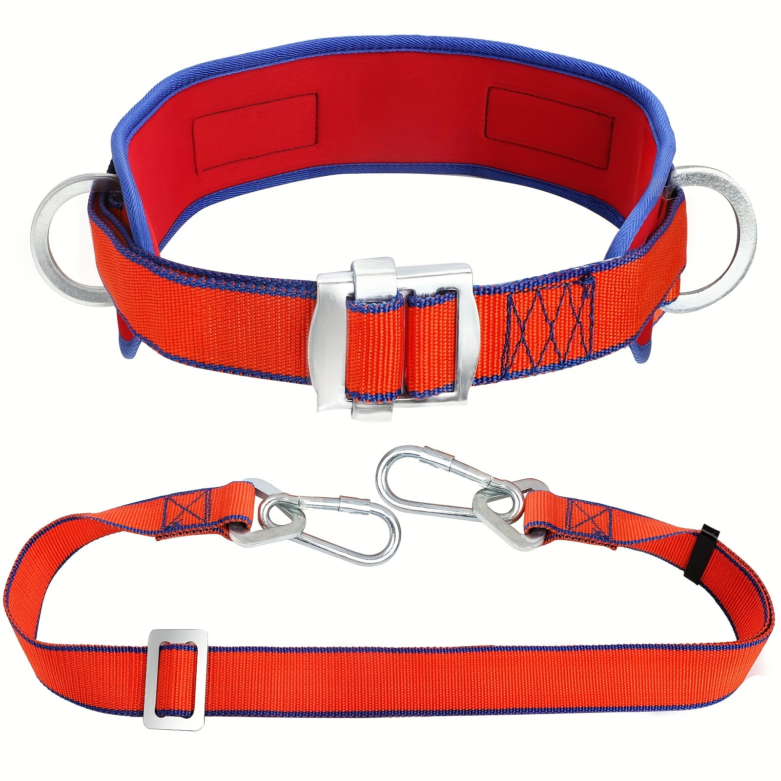 Adjustable Lanyard Safety Belt With Updated Waist Pad - Tree Climbing ...