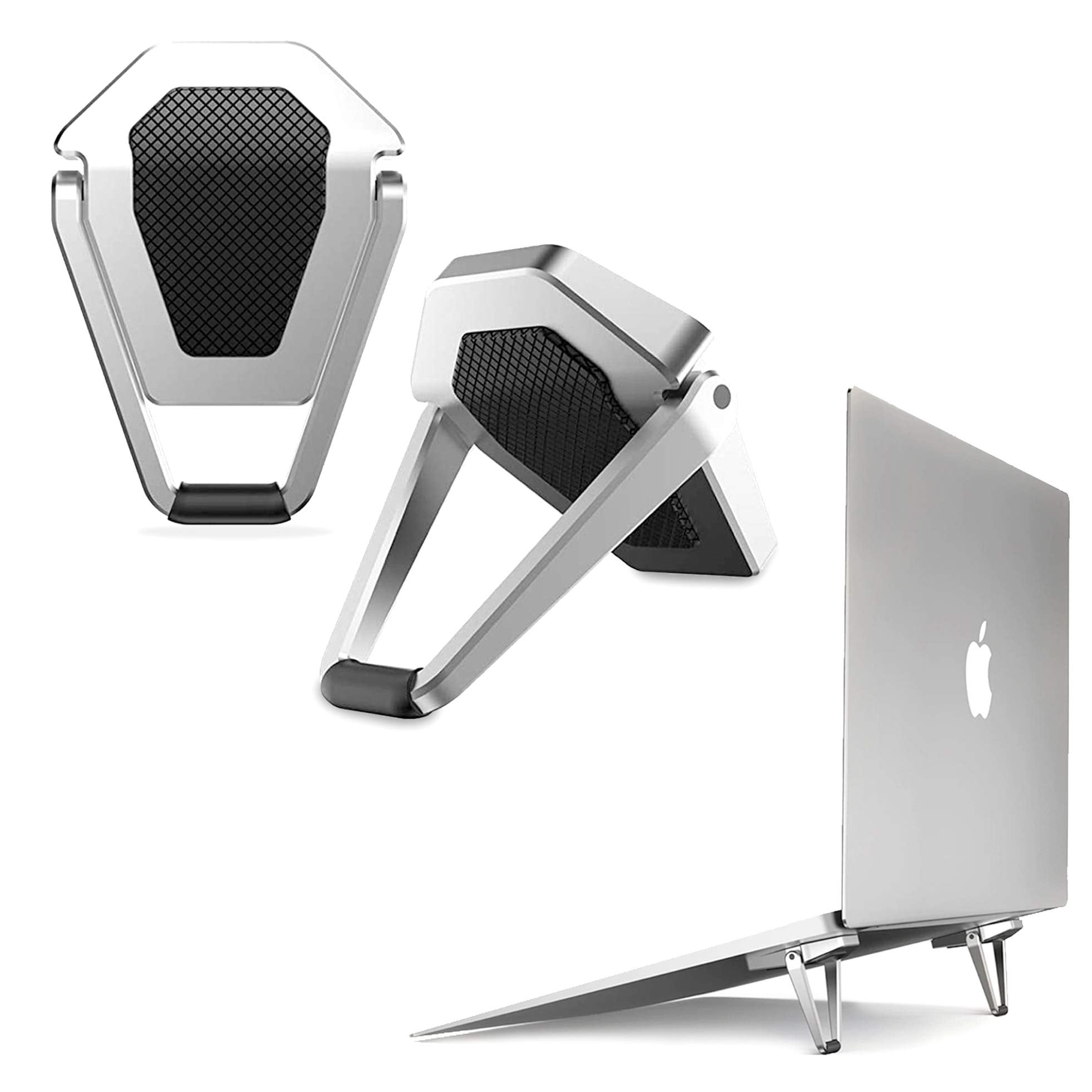 Adjustable Laptop and Keyboard Stand-2PCS | Ergonomic Laptop Mount ...