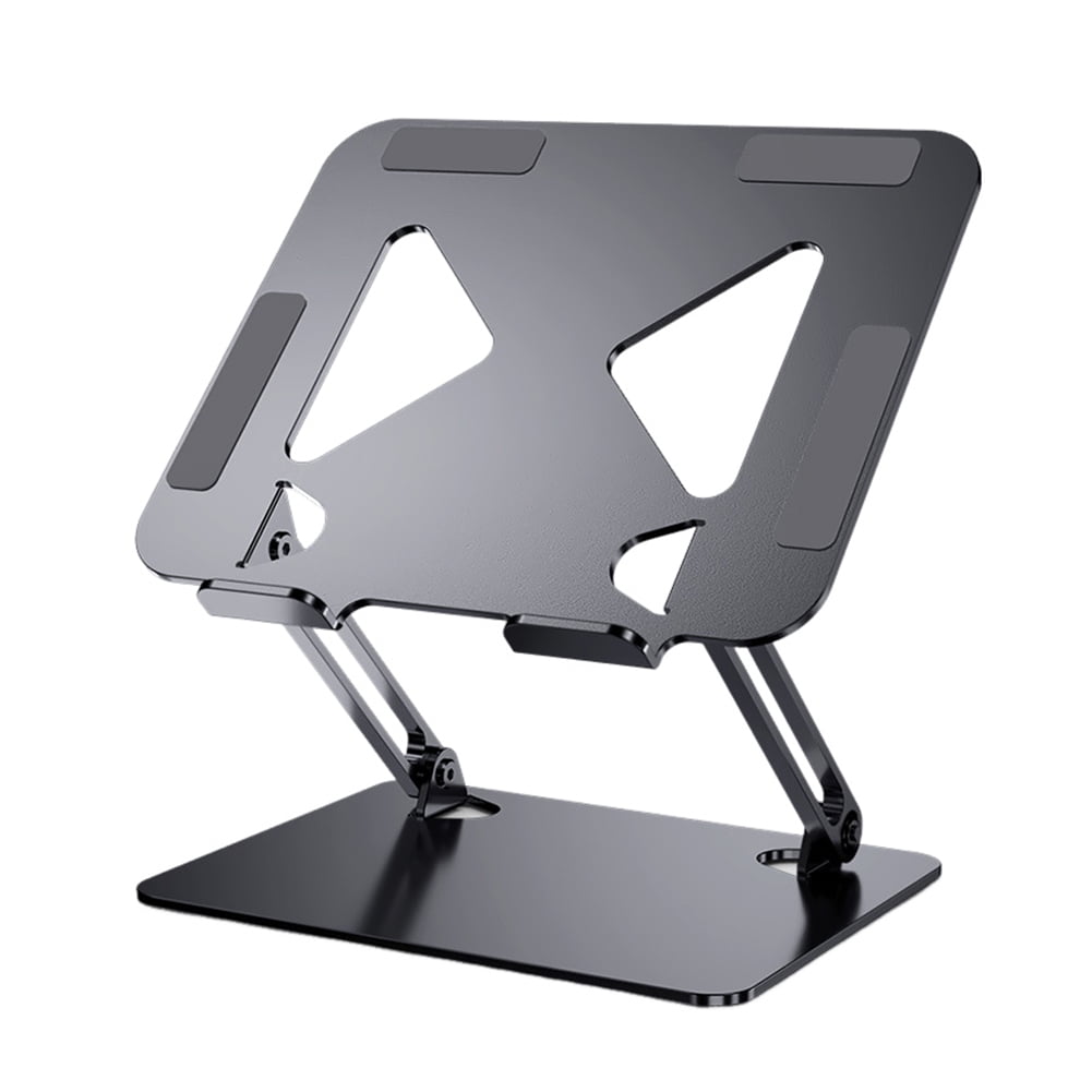 Adjustable Laptop Riser Portable Laptop Desk Stand Foldable Aluminum ...