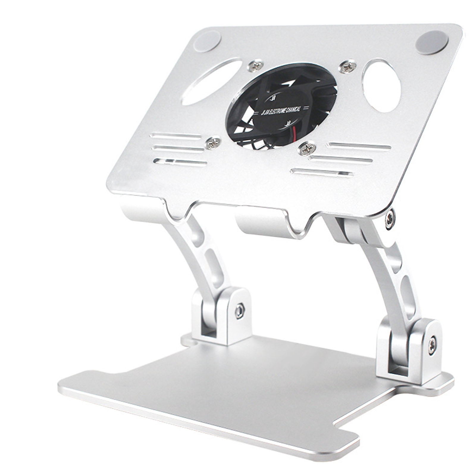 Adjustable Laptop Stand Cooling Holder with Turbo Fan Quiet Cooler USB ...