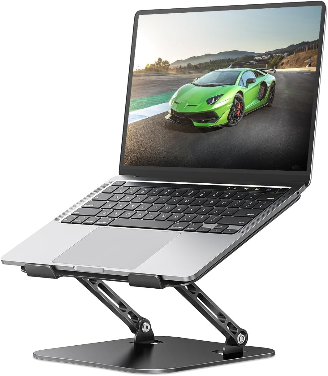 Adjustable Laptop Stand for Desk, Aluminum Portable Laptop Stand ...