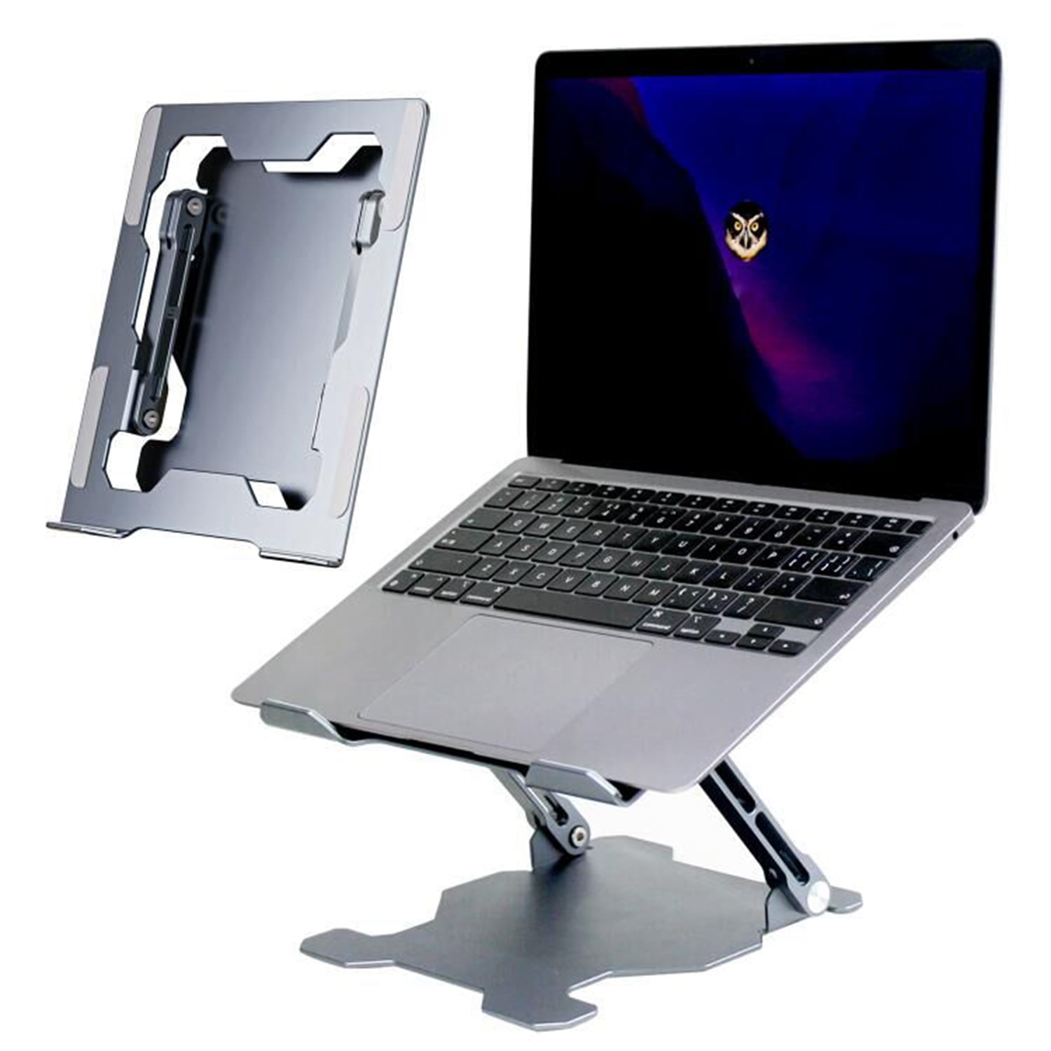 Adjustable Laptop Stand, Ergonomic Portable Computer Stand with Heat ...