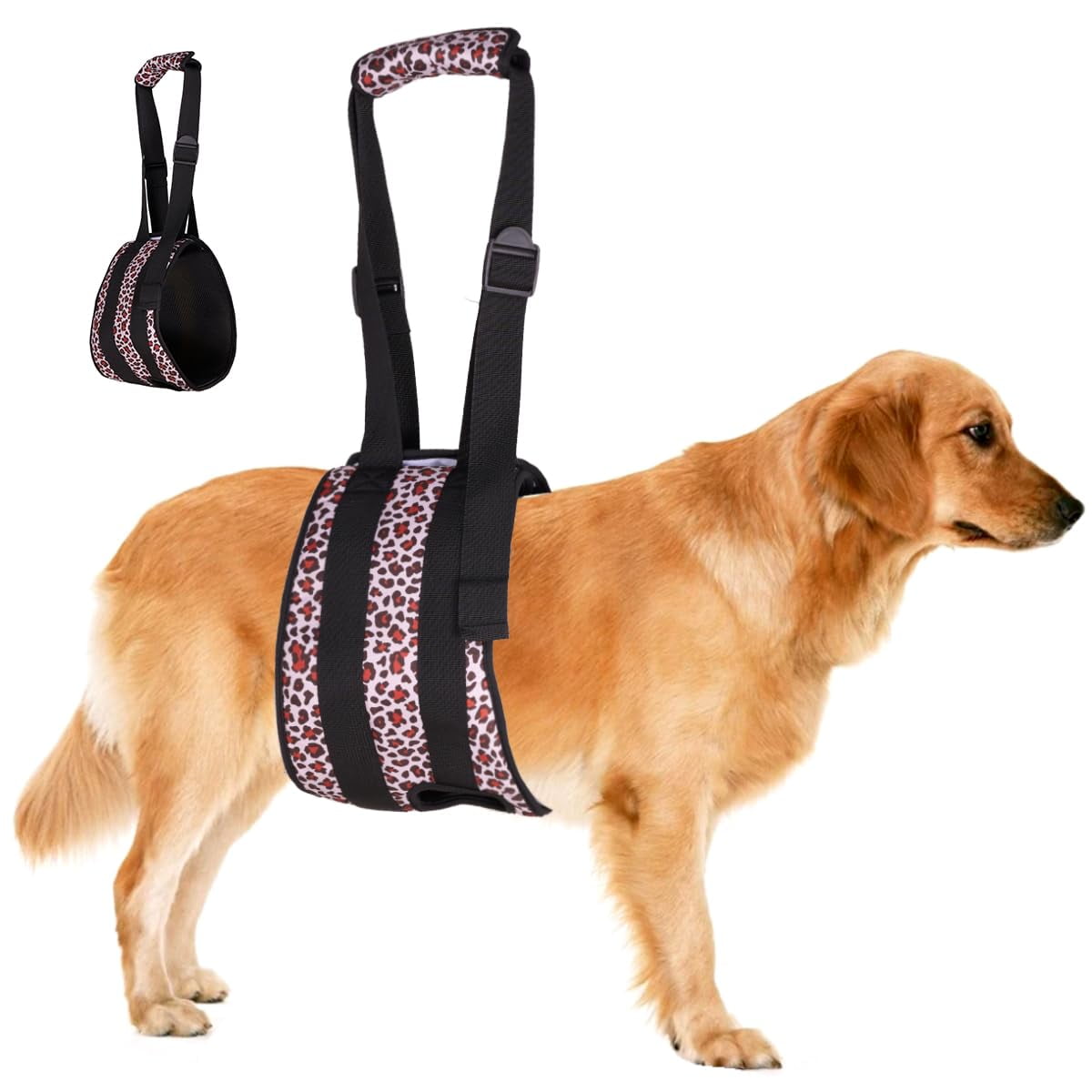 Adjustable Large Dog Lift Harness For Weak Rear Legs|Portable And ...