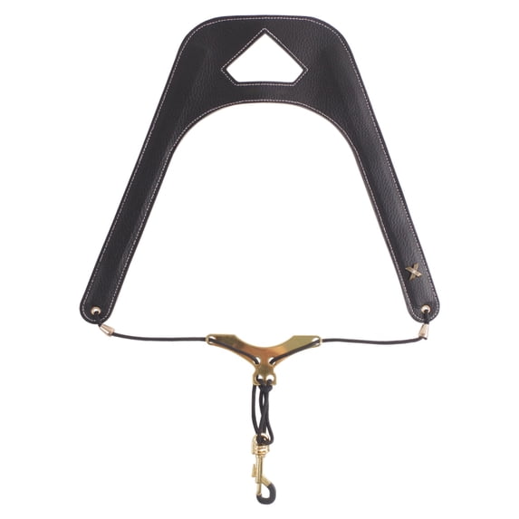 Adjustable Leather Saxophone Neck Strap Soft Padded Saxophone Neck ...