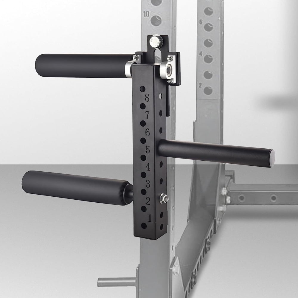 Adjustable Leg Extension and Curl Machine Squat Rack Attachment - Max ...